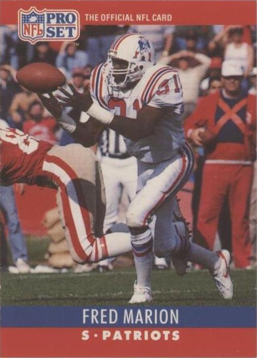 1990 Pro Set - No Hanging Belt #204 Fred Marion for sale online | eBay