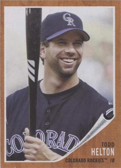2021 Topps Archives - 1962 Topps #65 Todd Helton for sale online | eBay