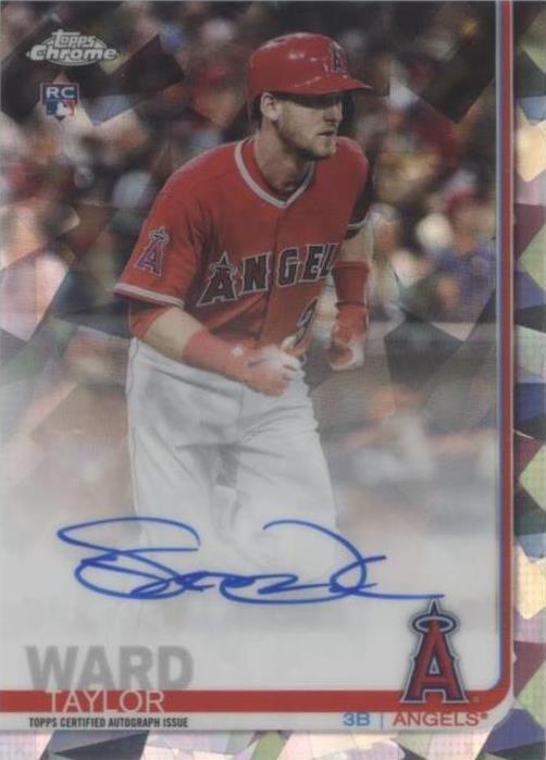 2019 Topps Chrome Sapphire Edition - Autographs Taylor Ward #CSA-TW (AU ...