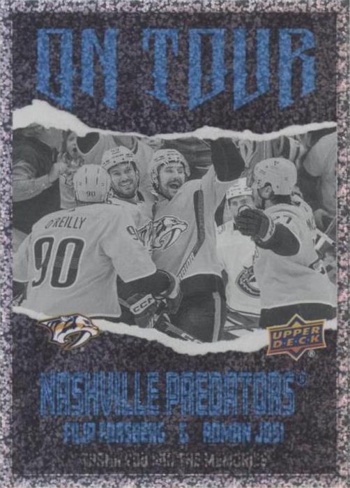 2024-25 Upper Deck Series 2 - Filip Forsberg Roman Josi #OT-6 for sale ... 2024-25 Upper Deck Series 2 - Filip Forsberg Roman Josi #OT-6 for sale ...