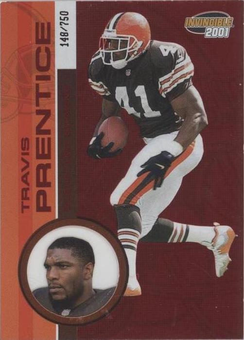 2001 Pacific Invincible - Travis Prentice #60 Red /750 for sale online ...