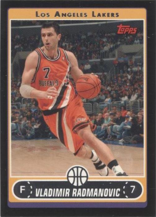 2006-07 Topps - Black #63 Vladimir Radmanovic /99 for sale online | eBay