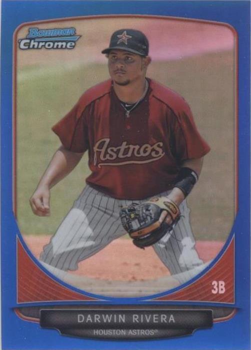 2013 Bowman - Prospects Chrome Darwin Rivera #BCP20 Blue Refractor /250 (RC) for sale online | eBay