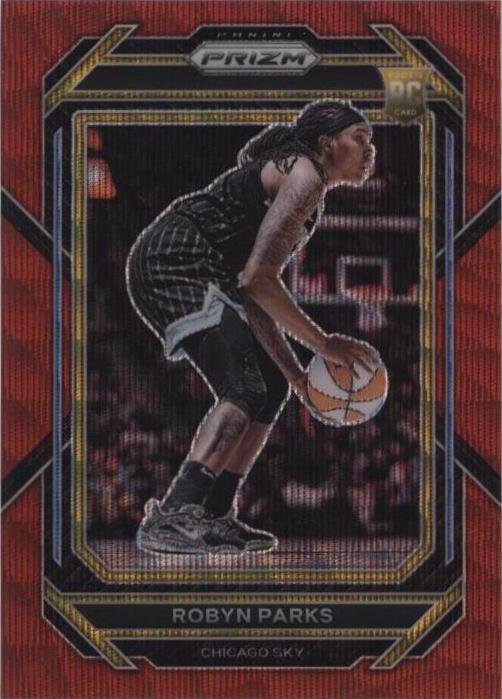 2023 Panini Prizm WNBA - Robyn Parks #10 Ruby Wave Prizm (RC) for sale ...