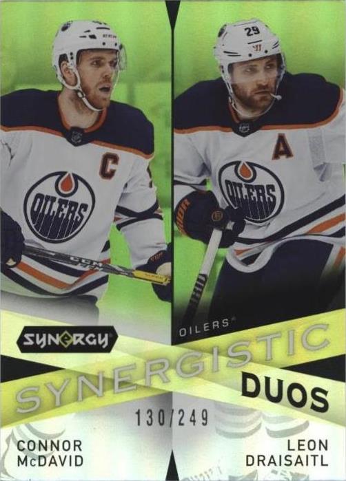 2022-23 Upper Deck Synergy - Synergistic Duos Star-Star Green #SD-18 ...