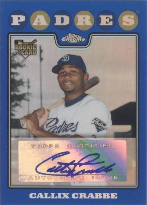 2008 Topps Chrome - Callix Crabbe #234 Blue Refractor /200 (AU) for ...