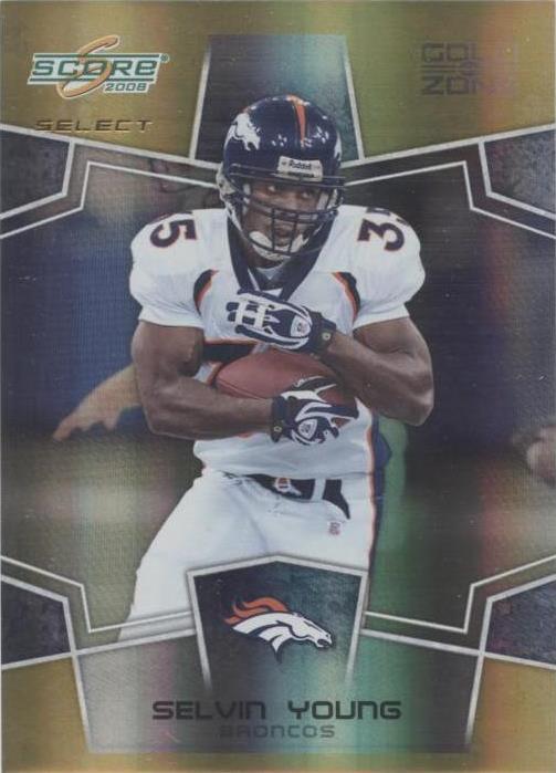 2008 Score Select - Gold Zone #90 Selvin Young /50 for sale online | eBay