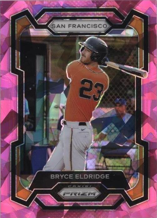 2024 Panini Prizm - Bryce Eldridge #255 Pink Ice Prizm (RC) for sale ...