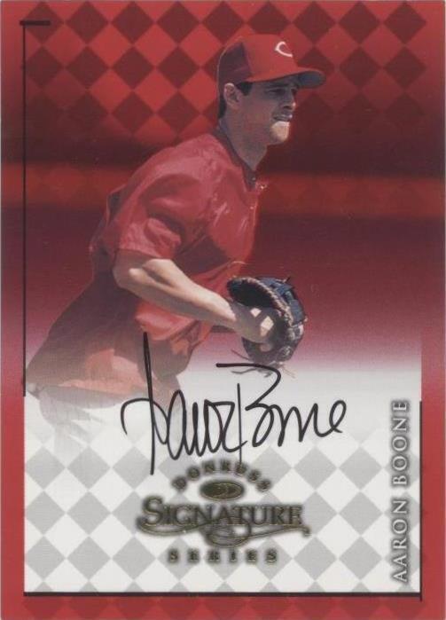 1998 Donruss Signature Series - Autographs Aaron Boone (AU) for sale ...