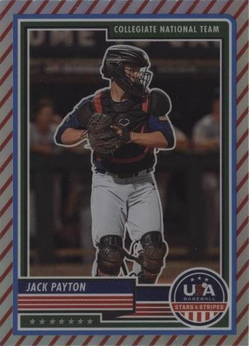 2023 Panini USA Baseball Stars & Stripes - Jack Payton #79 Stripes Prizm (RC) for sale online | eBay