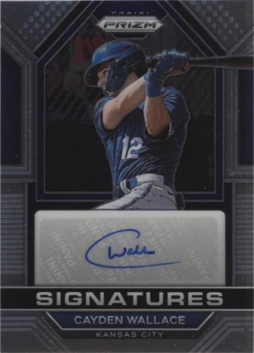 2023 Panini Prizm - Signatures Cayden Wallace #SIG-CW (AU, RC) for sale ...