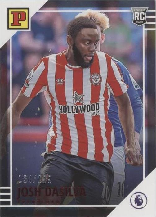 2022-23 Panini Chronicles - Base Premier League Panini Josh Dasilva #30 Red /199 (RC) for sale ...