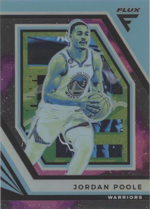 2022-23 Panini Flux - Jordan Poole #171 Supernova Prizm /75 for sale ...