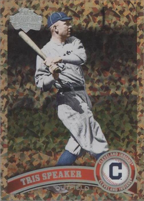 2011 Topps Update Series - SP Legend Variation Tris Speaker #US278 ...