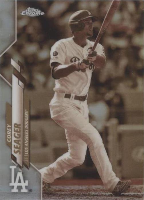 2020 Topps Chrome - Corey Seager #196 Sepia Refractor for sale online | eBay