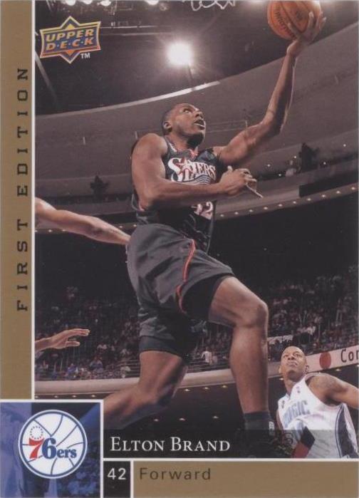 2009-10 Upper Deck First Edition - Gold #130 Elton Brand for sale ...