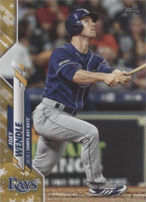 2020 Topps - Gold Star #618 Joey Wendle for sale online | eBay