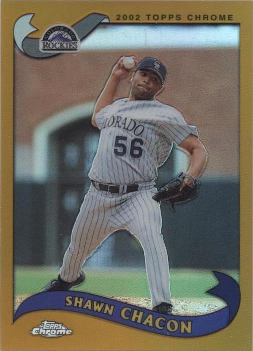 2002 Topps Chrome - Shawn Chacon #579 Gold Refractor for sale online | eBay