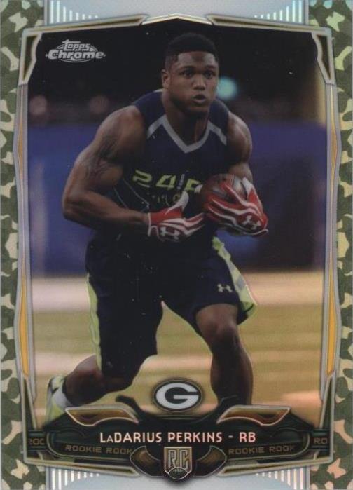 2014 Topps Chrome - STS Camo Refractor #143 Ladarius Perkins /499 (RC) for sale online | eBay