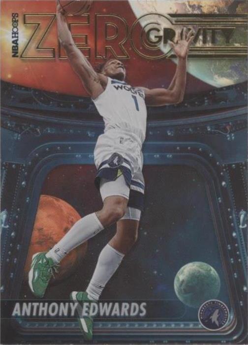 2022-23 Panini NBA Hoops - Zero Gravity Holo #2 Anthony Edwards for sale online | eBay