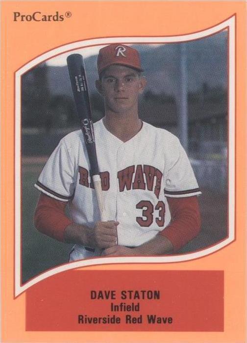 1990 ProCards A & AA Minor League Stars - Dave Staton #148 (RC) for ...