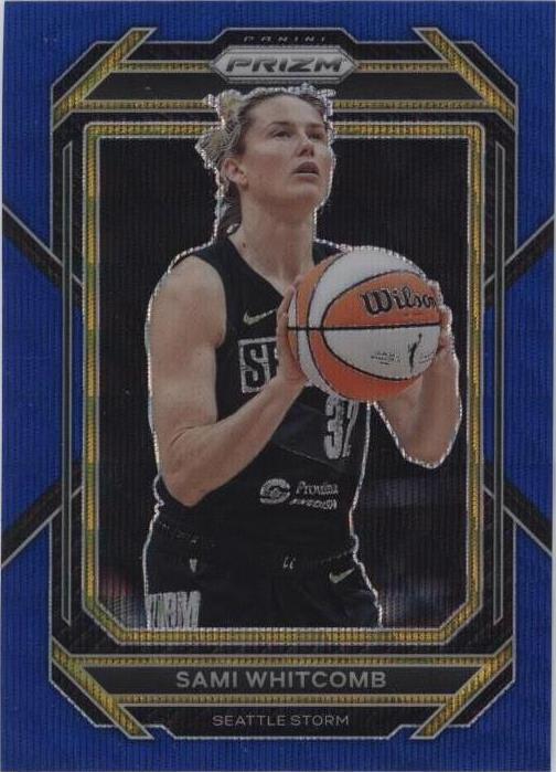 2023 Panini Prizm WNBA - Blue Wave Prizm #31 Sami Whitcomb for sale ...