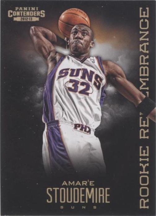 2012-13 Panini Contenders - Rookie Remembrance Amare Stoudemire #9 for ...
