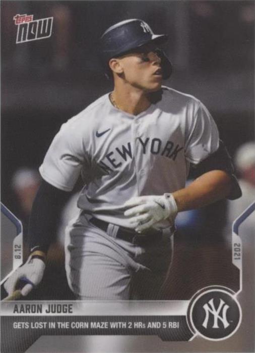 2021 Topps Now - Aaron Judge #651 /2456 for sale online | eBay