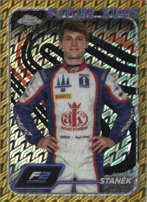 2024 Topps Chrome Formula 1 Logofractor Edition - F2 Drivers Roman ...