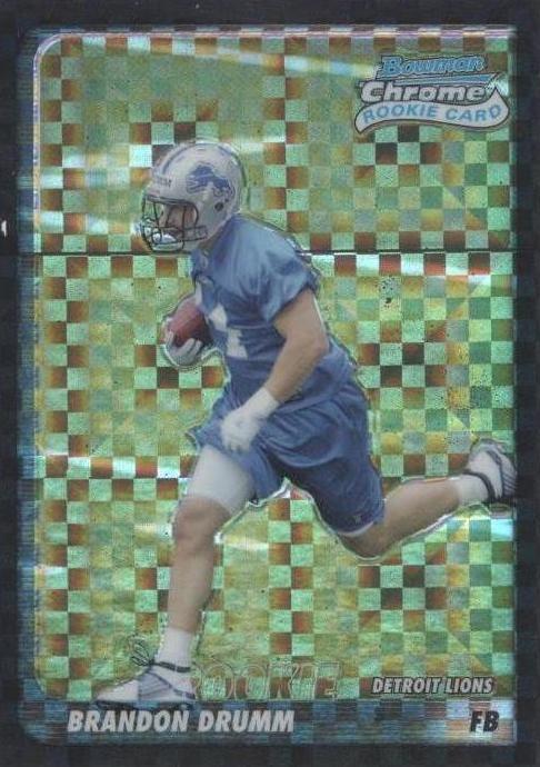 2003 Bowman Chrome - Brandon Drumm #160 X-Fractor /250 (RC) for sale ...