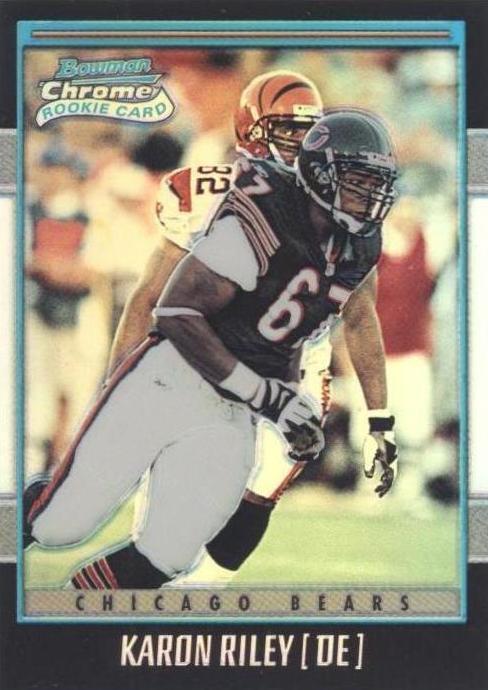 2001 Bowman Chrome - Rookie Refractor Karon Riley #221 /1999 (RC) for ...