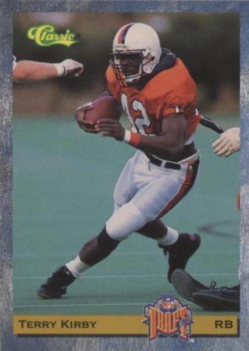 1993 Classic Draft Picks - Terry Kirby #27 (RC) for sale online | eBay
