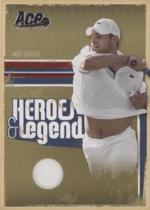 2006 Ace Authentics Heroes & Legends - Andy Roddick #76 Materials /500 ...