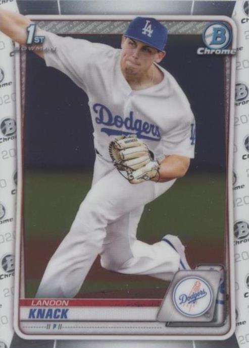 2020 Bowman Draft - Chrome Landon Knack #BD-52 (RC) for sale online | eBay