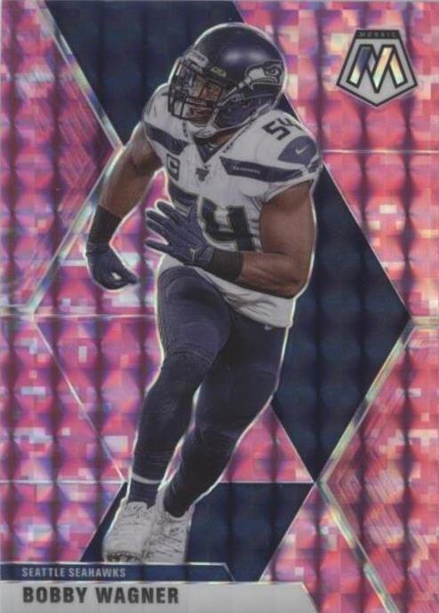 2020 Panini Mosaic - Mosaic Camo Pink Prizm #186 Bobby Wagner for sale ...