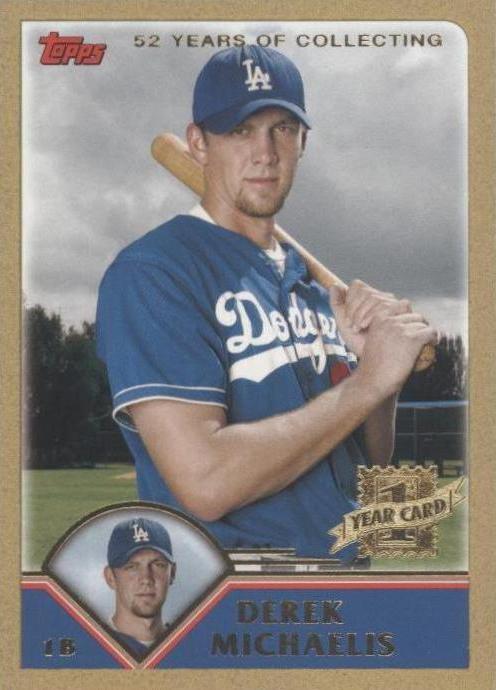 2003 Topps Traded & Rookies - Derek Michaelis #T260 Gold /2003 (RC) for ...