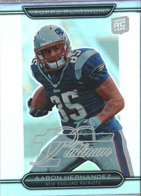 2010 Topps Platinum - Rookie Variations #69 Aaron Hernandez (RC) for ...