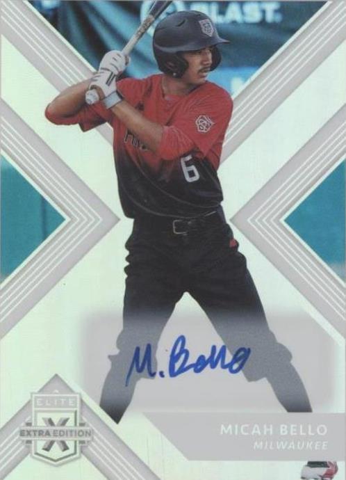 2018 Panini Elite Extra Edition - Micah Bello #72 Autographs (AU, RC) for sale online | eBay