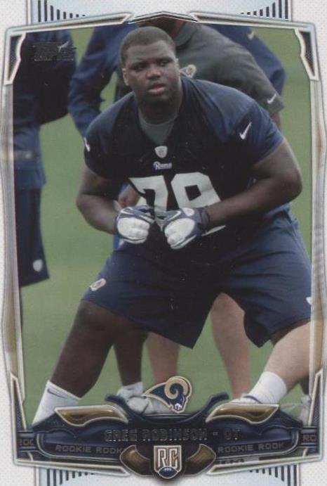 2014 Topps - No helmet #417 Greg Robinson (RC) for sale online | eBay