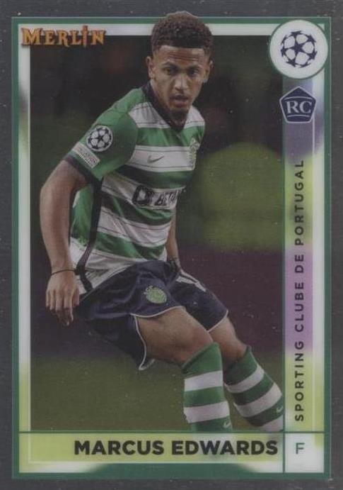 2022-23 Topps Merlin UEFA Club Competitions - Marcus Edwards #126 (RC ...