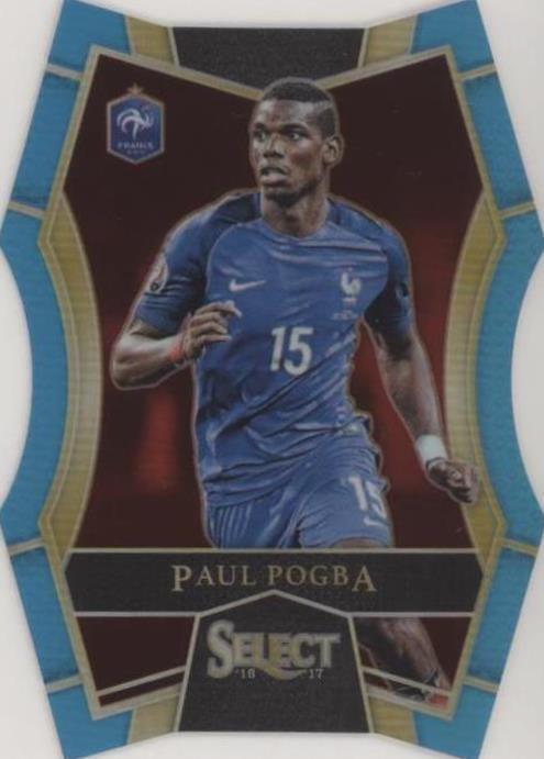 2016-17 Panini Select - Mezzanine Paul Pogba #156 Blue Prizm /249 for ...