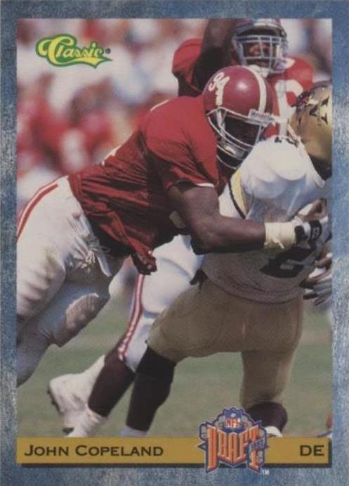 1993 Classic Draft Picks - John Copeland #5 (RC) for sale online | eBay