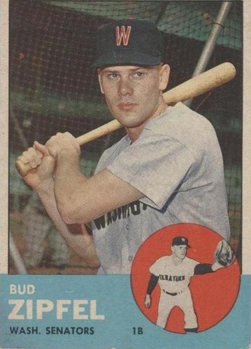1963 Topps Bud Zipfel RC Washington Senators #69 | eBay 1963 Topps Bud Zipfel RC Washington Senators #69 | eBay