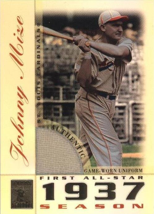 2003 Topps Tribute Perennial All-Star Edition - Relics Johnny Mize #TR ...
