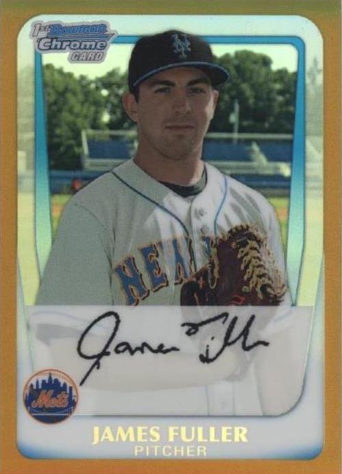 2011 Bowman - Chrome Prospects James Fuller #BCP51 Gold Refractor /50 ...