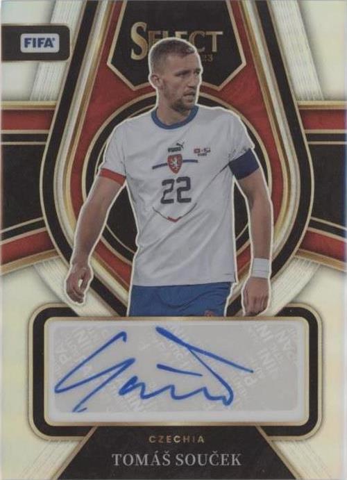 2022-23 Panini Select FIFA - Select Signatures #SS-TSK Tomas Soucek (AU ...