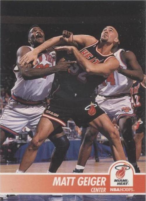 1994-95 NBA Hoops - Matt Geiger #108 for sale online | eBay