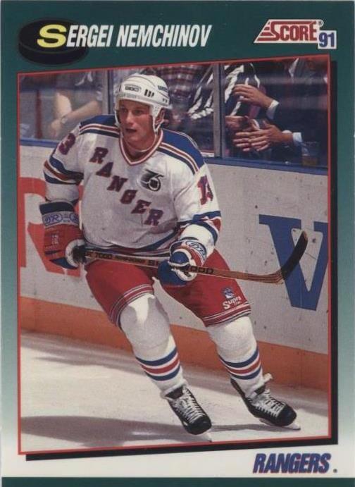 1991-92 Score Rookie and Traded - Sergei Nemchinov #67T for sale online | eBay