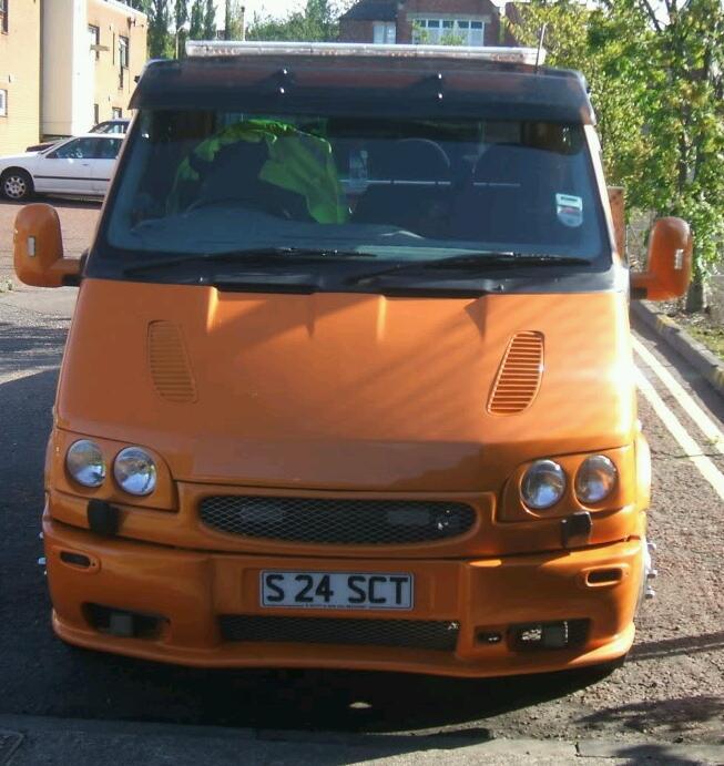FORD TRANSIT (SMILEY MODEL) TWIN HEADLIGHT CONVERSION | in Leicester ...