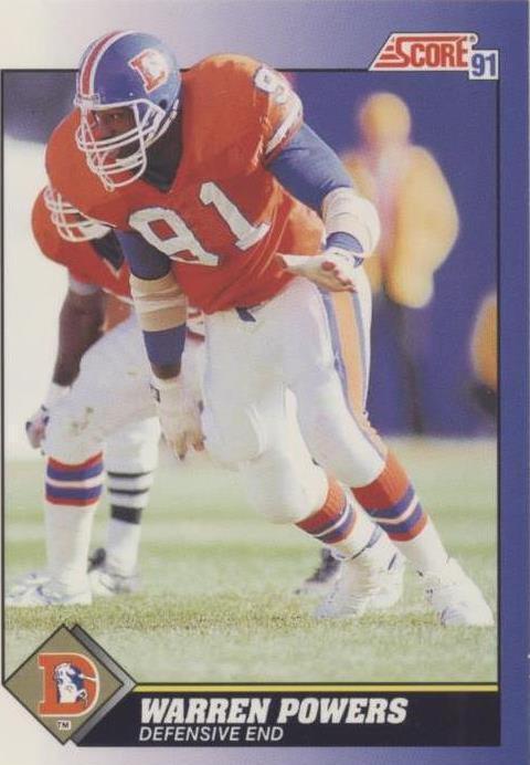 1991 Score - Warren Powers #46 for sale online | eBay